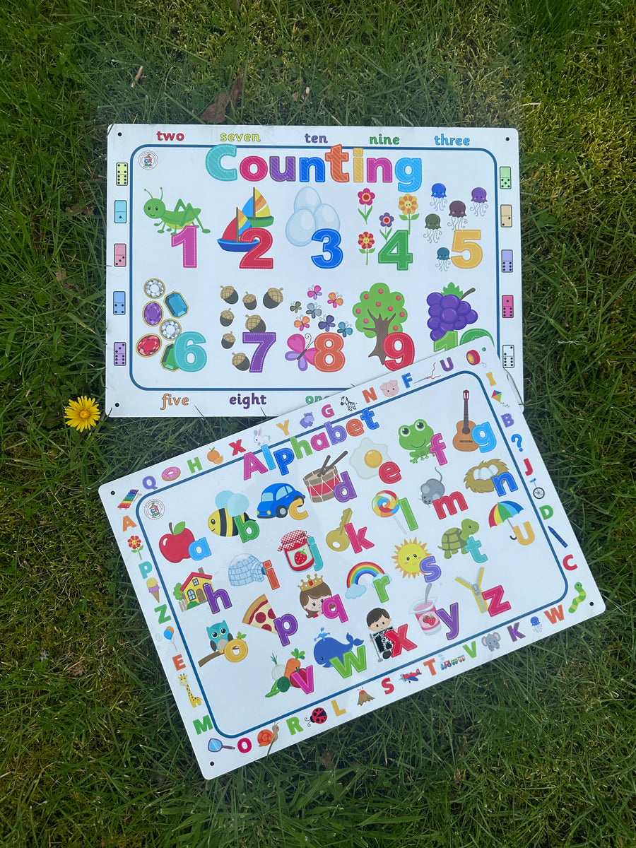 NEW!! Outdoor Alphabet & Counting Busy Boards| CR Hut