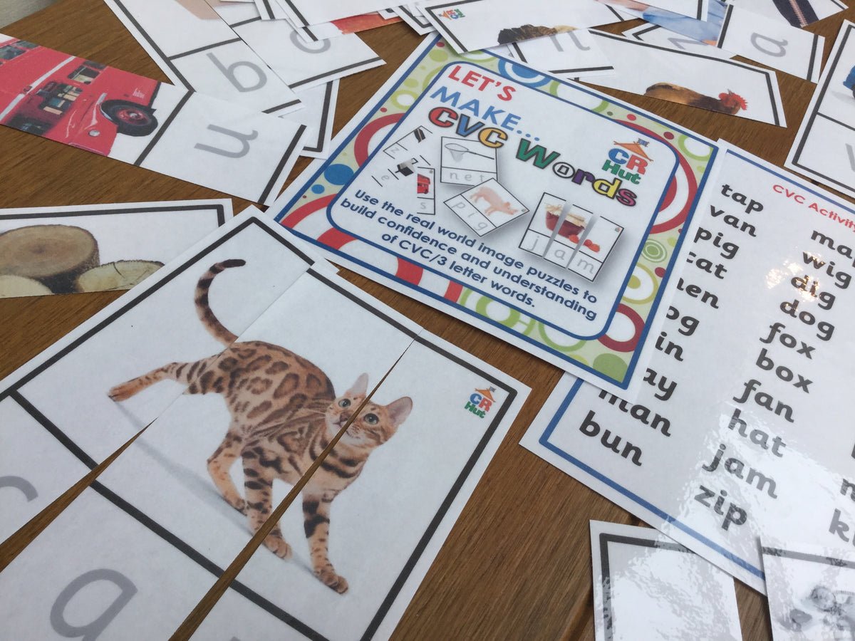 Let's Make CVC Words| CR Hut