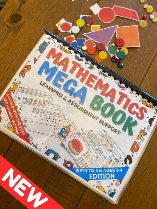 NEW! Mathematics Mega Book - 0-4 Edition| CR Hut