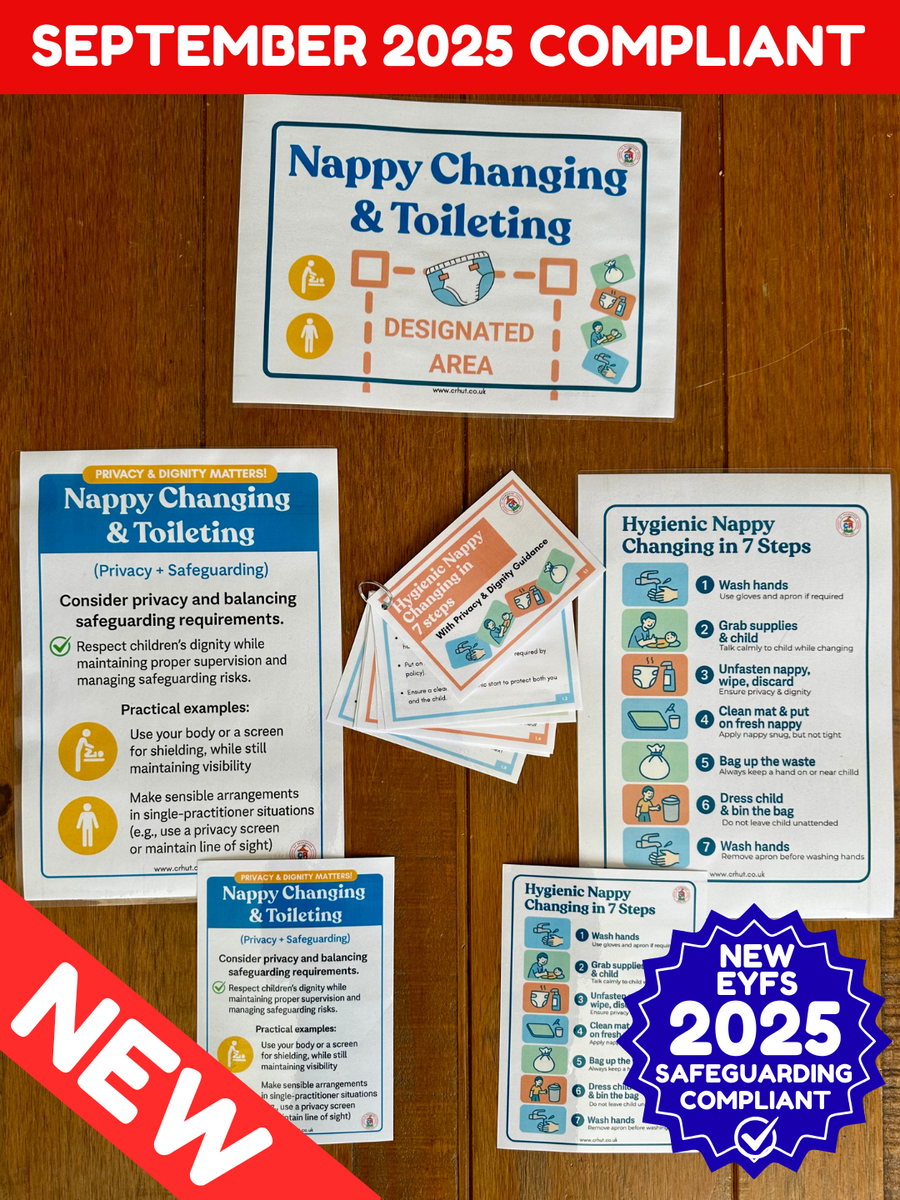 NEW - Nappy Changing - Safeguarding Displays - 2025| CR Hut