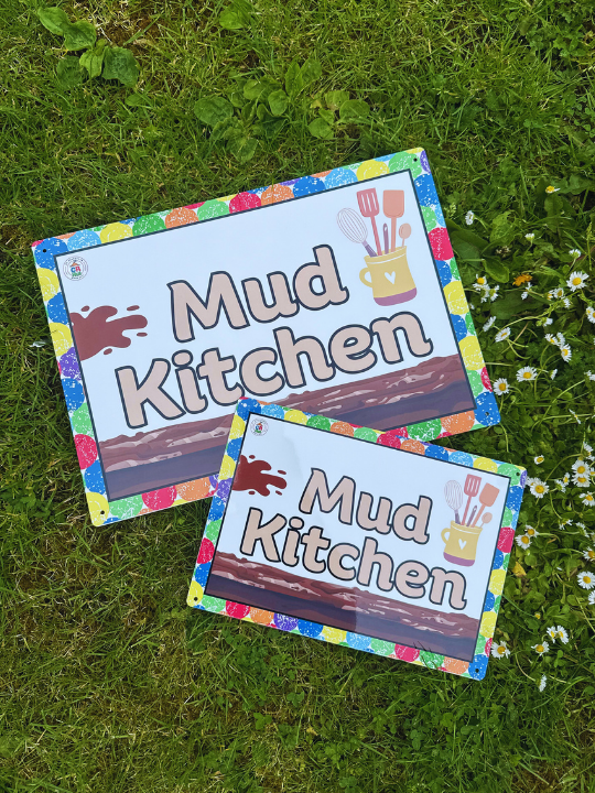 NEW!! Outdoor - Mud Kitchen - AREA SIGNS!!| CR Hut