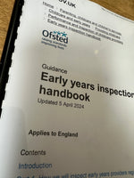 NEW APRIL 2024 EY Inspection Handbook| CR Hut