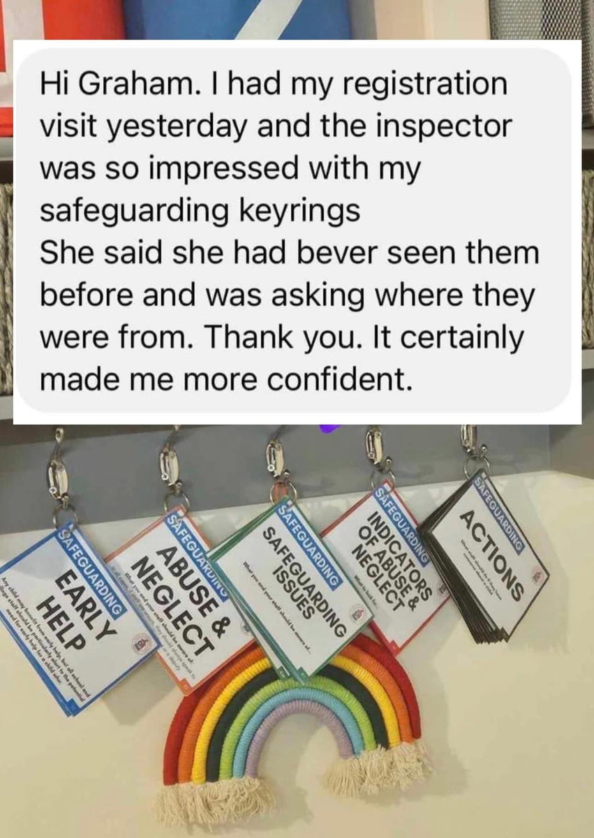 NEW - Safeguarding Key Rings| CR Hut