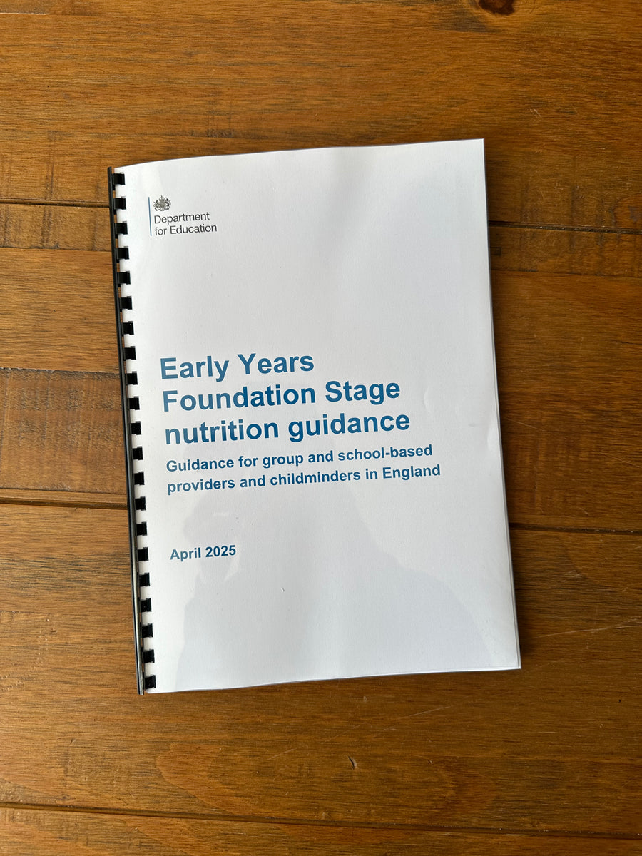 NEW! 2025 EYFS Nutrition Guidance| CR Hut