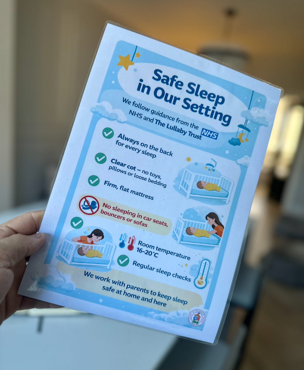 NEW - Safe Sleep - Poster| CR Hut