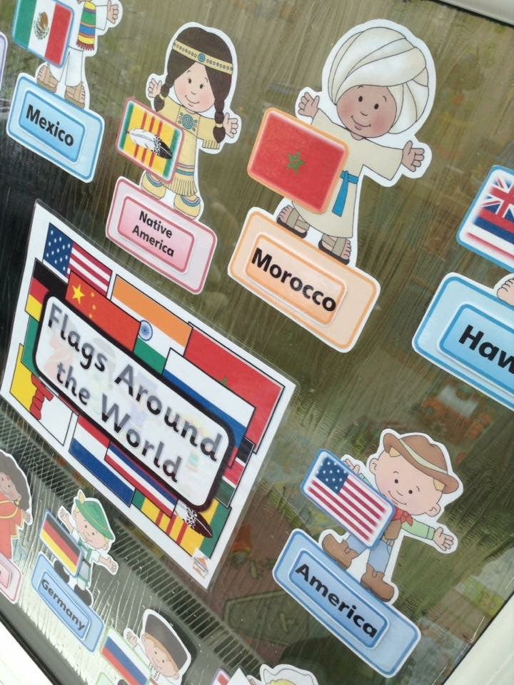 Multicultural Display Ideas I Assisted My Friend, Eva Peek @peek407