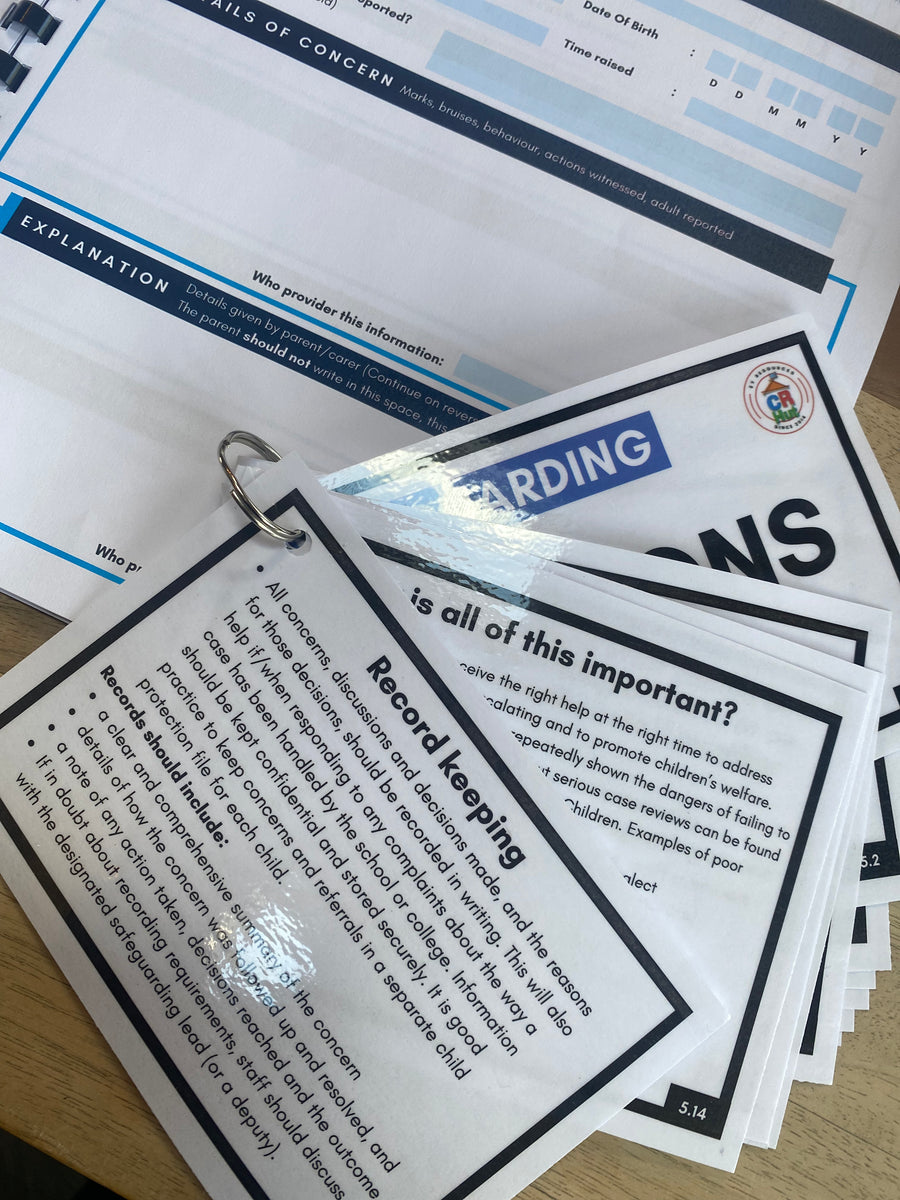 NEW - Safeguarding Key Rings| CR Hut