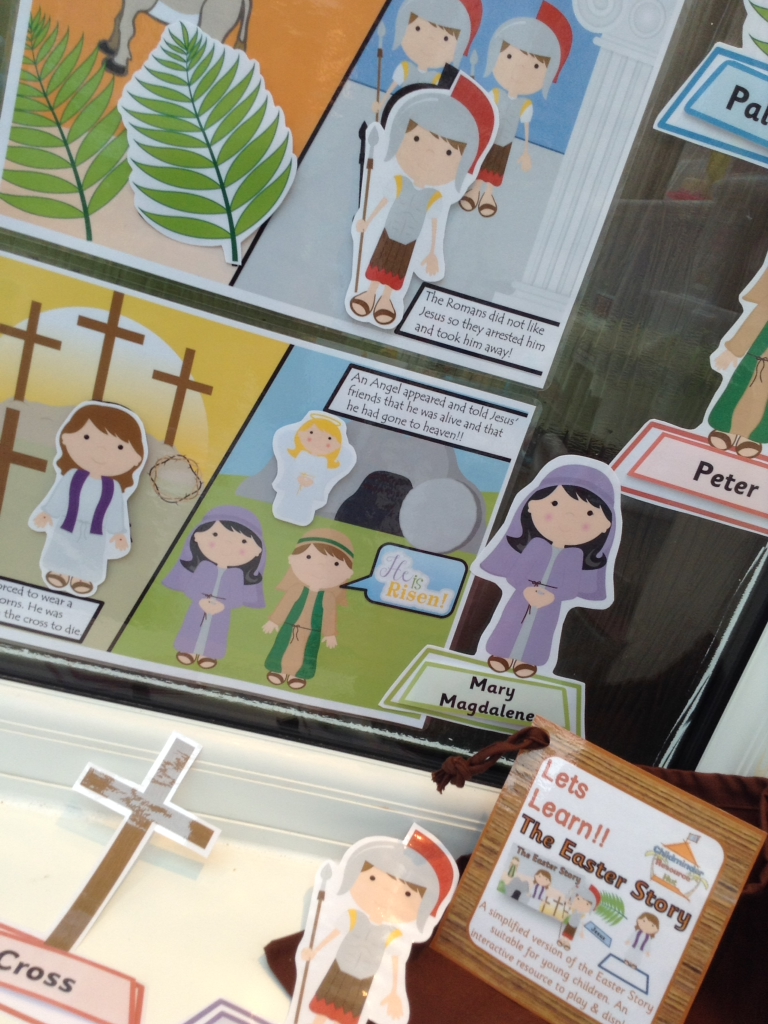 The Easter Story - Display| CR Hut